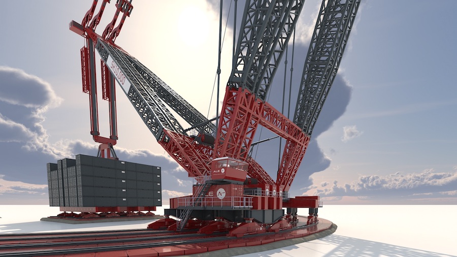 New 10 000 Ton Capacity Crane From ALE Due Q4 2020 Equipment New 10 000 Ton Capacity Crane From ALE Due Q4 2020 Equipment