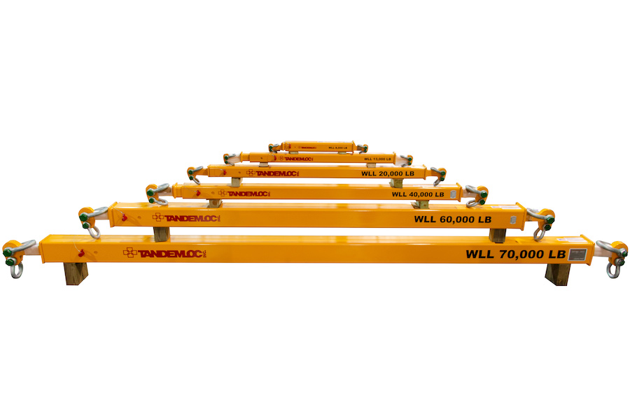 Tandemloc Launches New Series of Telescopic Spreader Beams | Equipment ...