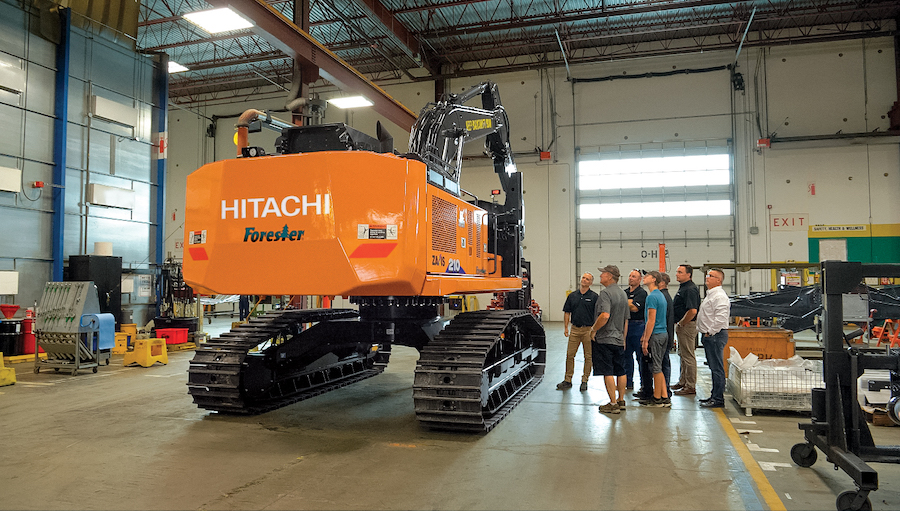 Hitachi Celebrates New Forestry Dealer’s Success at Gold Key Event ...
