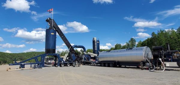 How to Set up a Portable Asphalt Plant | Equipment & Contracting