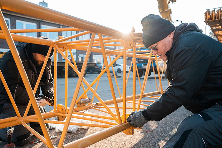 Historic Tower Crane Returns to Liebherr | Equipment & Contracting