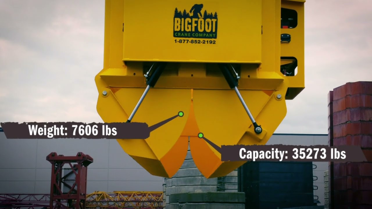 Bigfoot Crane Introduces Massive New Remote-Controlled Construction Bin ...